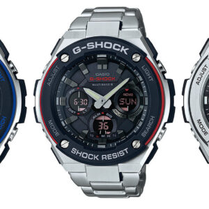 G-Shock G-STEEL GST-W100G-1BJF and GST-W110BD-1BJF