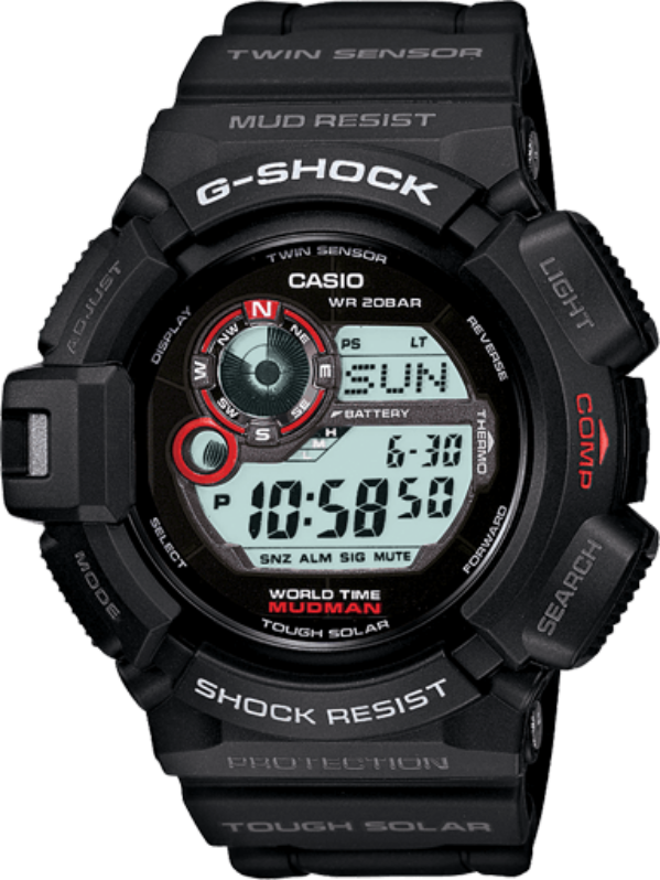 Casio G-Shock Mudman G-9300 and GW-9300: All Models - G-Central G-Shock ...