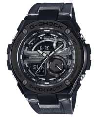 New G-Shock G-STEEL GST-210 Watches: Black & Gold, Black & White, Gold ...