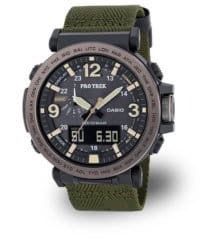 Casio Pro Trek PRG-600 Tough Solar with Stainless Steel Bezel - G ...