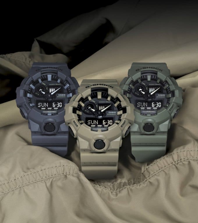 G-Shock GA-700UC Utility Color Collection - G-Central G-Shock Fan Site