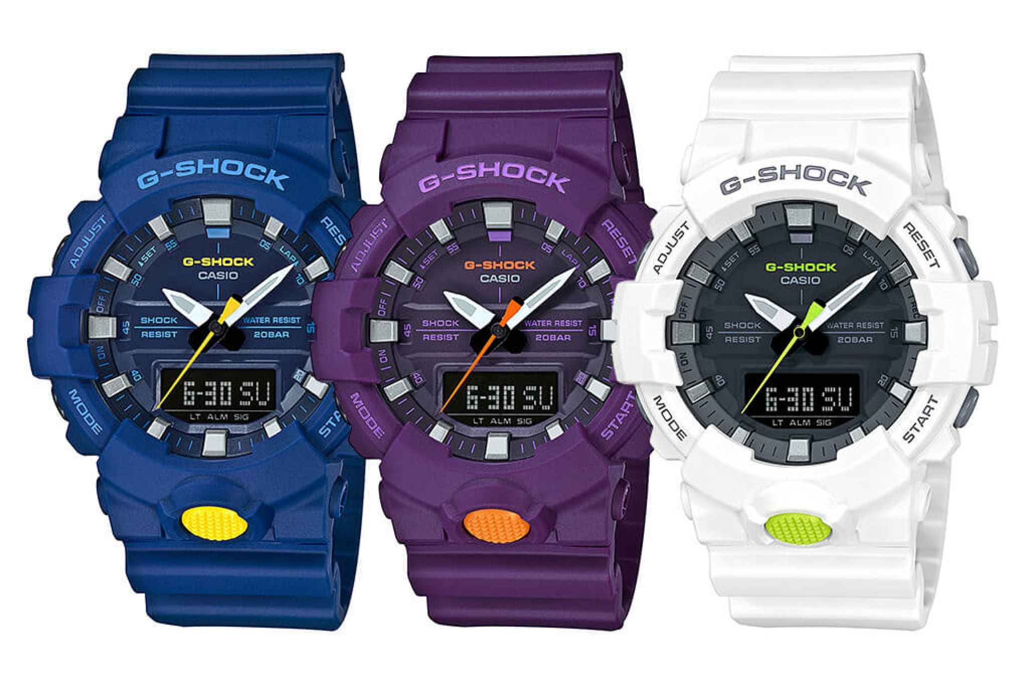 G-Shock GA-800SC Sneaker Color Series - G-Central G-Shock Fan Site