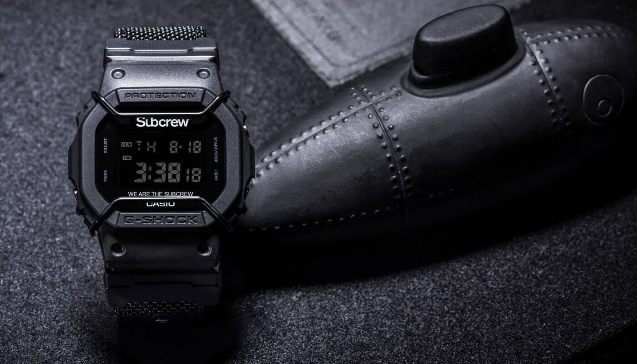 Subcrew x G-Shock DW-5600SUBCREW-1 Collaboration Watch - G-Central G ...
