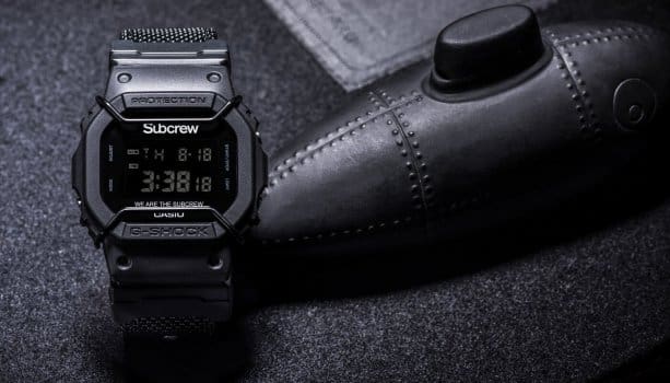 Subcrew x G-Shock DW-5600SUBCREW-1 Collaboration Watch - G-Central G ...