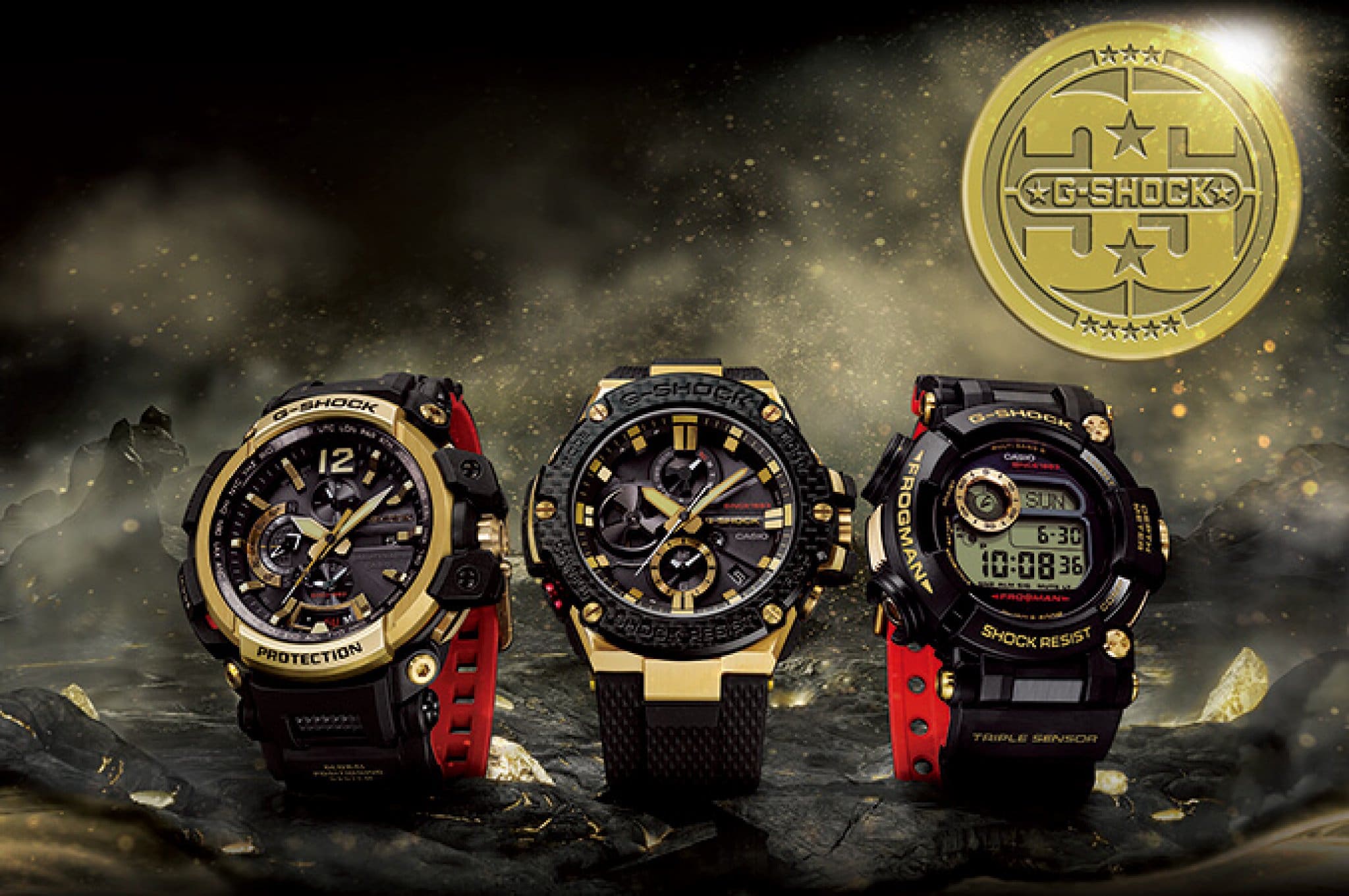 G Shock Gold Tornado 35th Anniversary Collection G Central G Shock