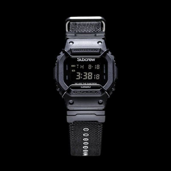 Subcrew x G-Shock DW-5600SUBCREW-1 Collaboration Watch - G-Central G ...