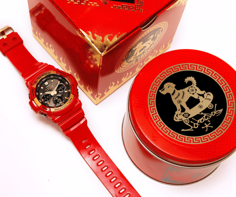 MC HotDog x G-Shock GAW-100CX-4A and GA-100CX-4A Chinese New Year ...