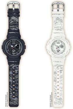 Hello Kitty x Baby-G BGA-190KT-1B & BGA-190KT-7B Black & White Pair for ...