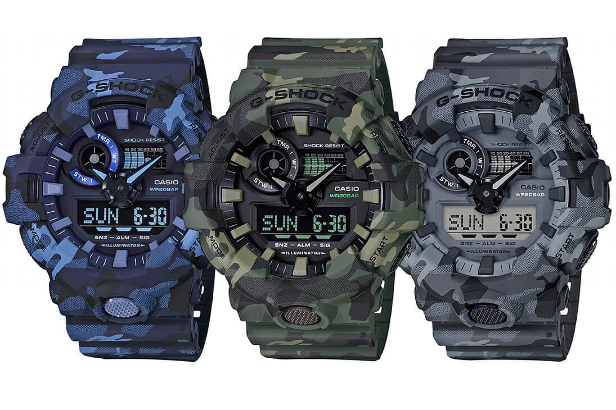 G-Shock GA-700CM Camouflage Series - G-Central G-Shock Fan Site