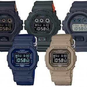 G-Shock GA-100L Layered Band Military Color Series