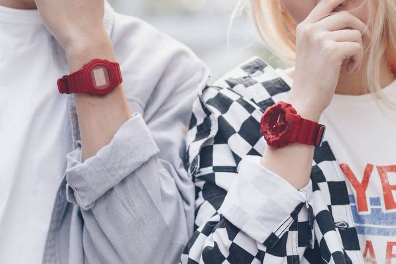 G-Shock 35th Anniversary Red Out Photo Shoot - G-Central G-Shock Fan Site