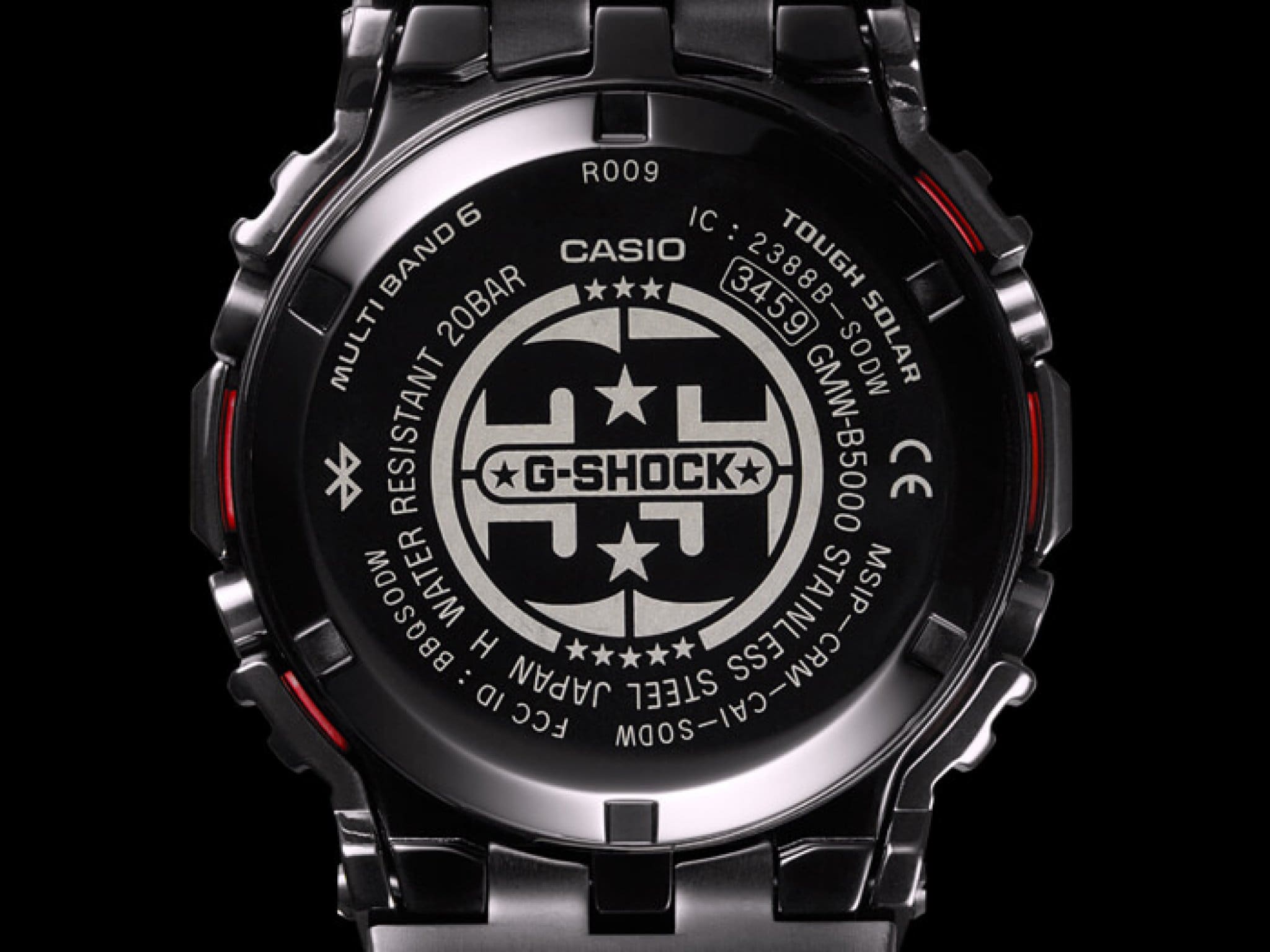 G-Shock GMW-B5000TFC-1 Full DLC 35th Anniversary with Porter Case - G ...