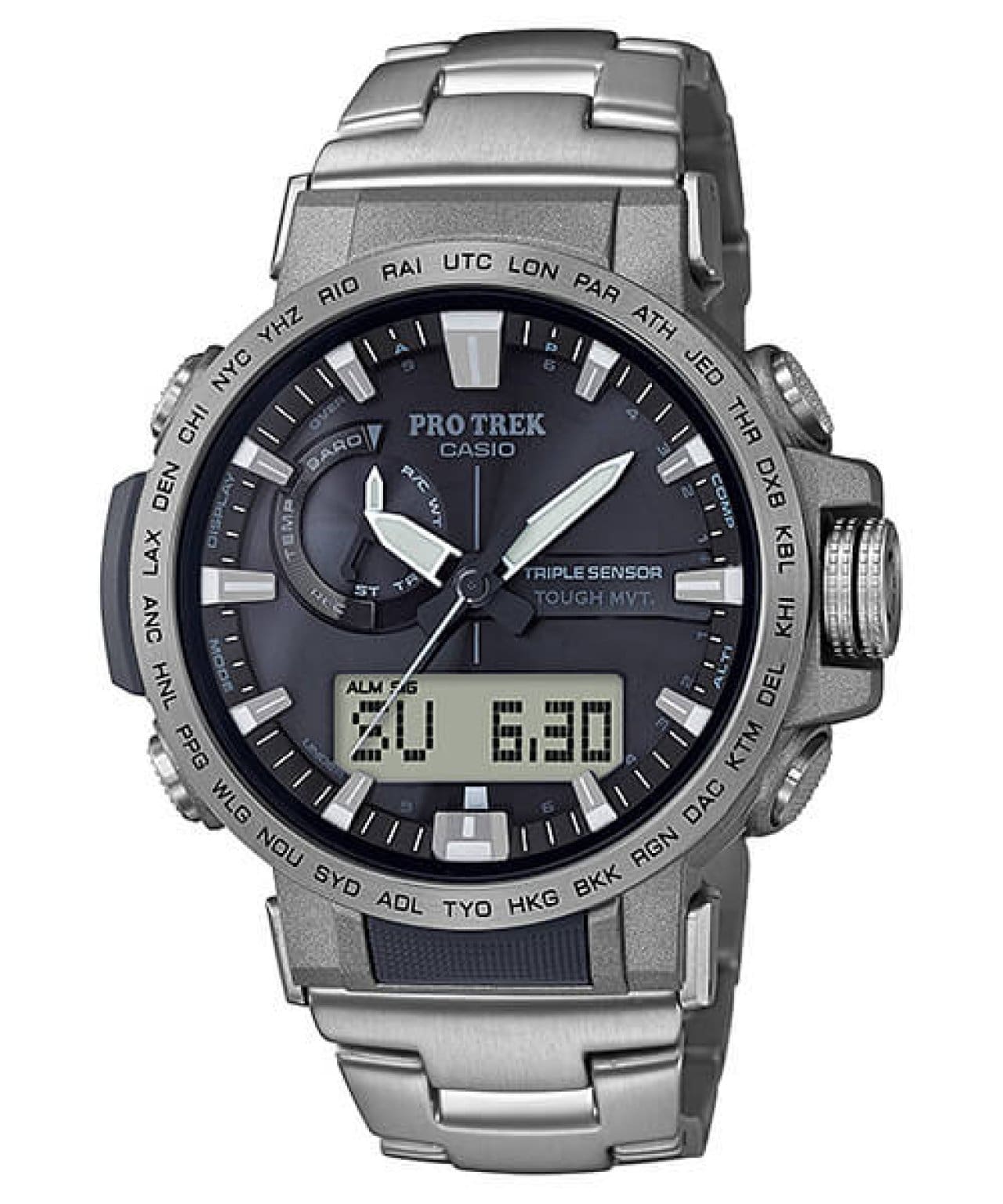 Pro Trek PRW-60T-7A with Titanium Band - G-Central G-Shock Fan Site
