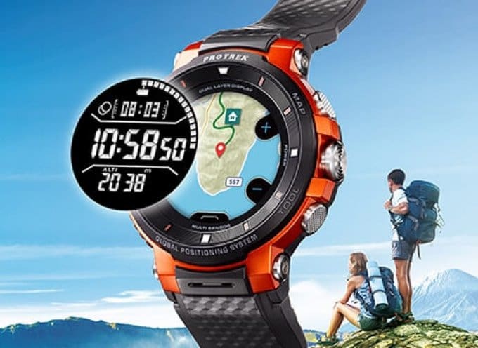 Casio Pro Trek Smart WSD-F30 smartwatch has a smaller case, better ...