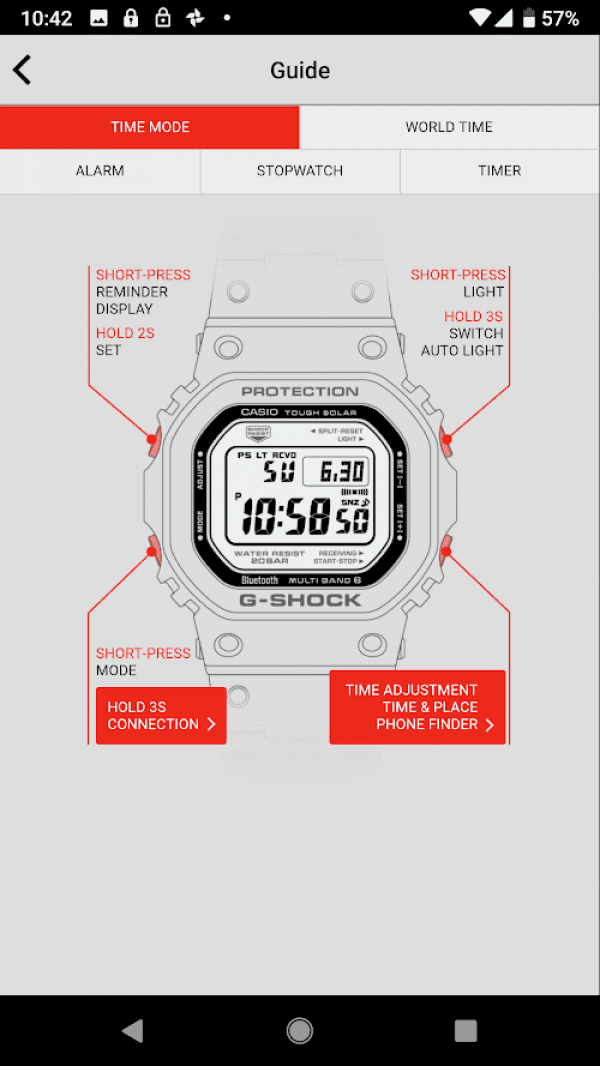 Review of the G-Shock GMW-B5000's Bluetooth features (also GW-B5600 ...