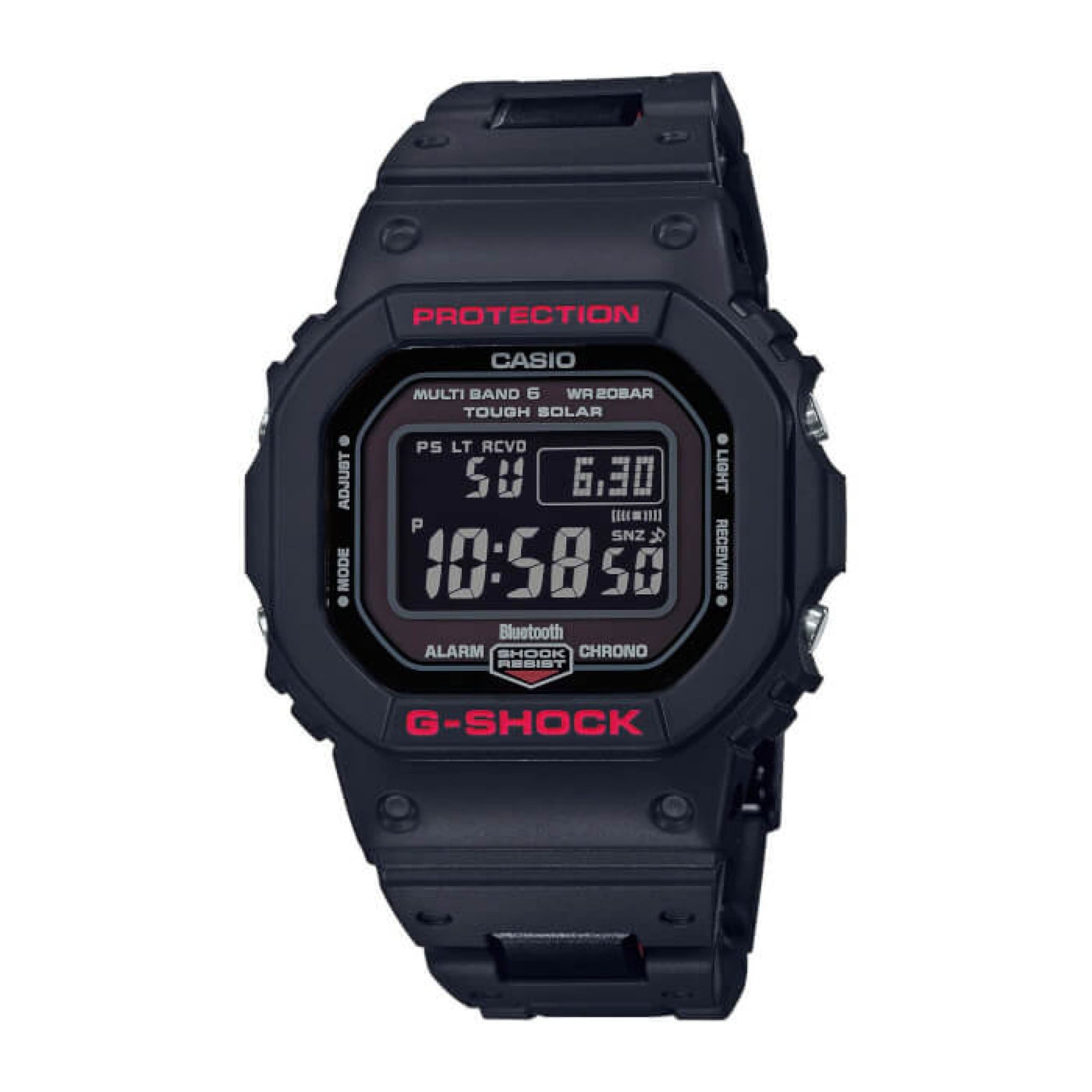 Black and Red G-Shock GW-B5600HR-1 Heritage Red Series - G-Central G ...