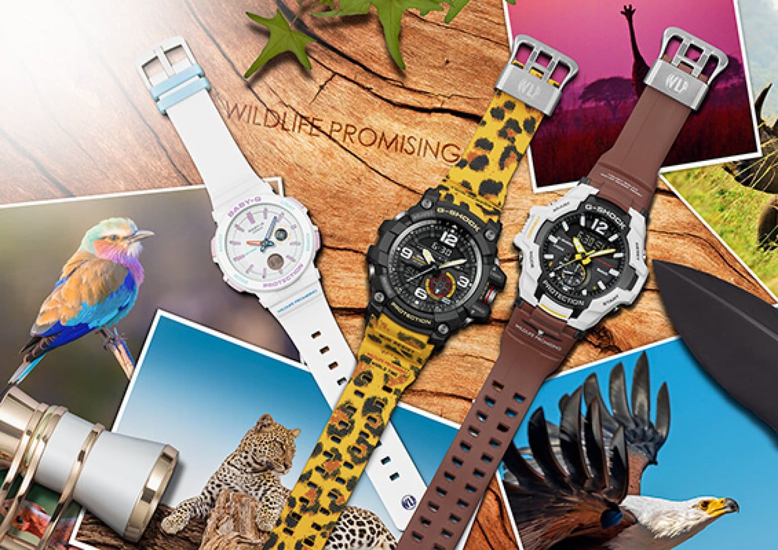 G-Shock & Baby-G Love The Sea And The Earth 2019 Series with Wildlife ...