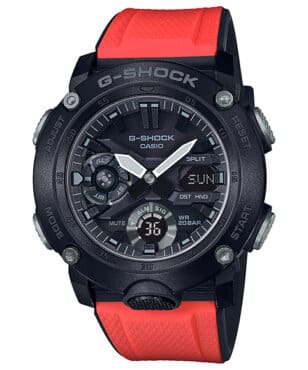 G-Shock GA-2000: Sleek Analog-Digital with Carbon Core Guard - G ...