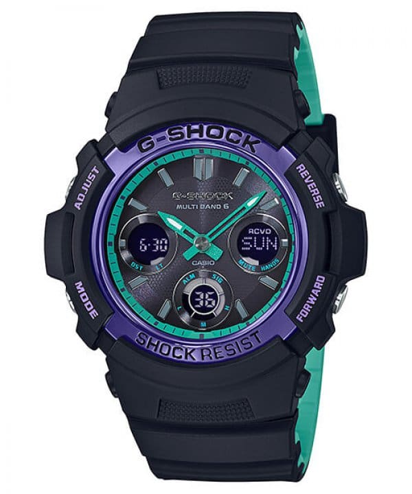 G-Shock '90s Color Blue and Purple Accent Series - G-Central G-Shock ...