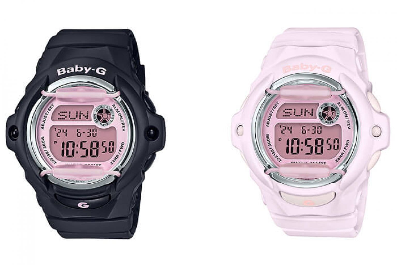 Baby-G BG-169M Digital Light Purple Series - G-Central G-Shock Fan Site