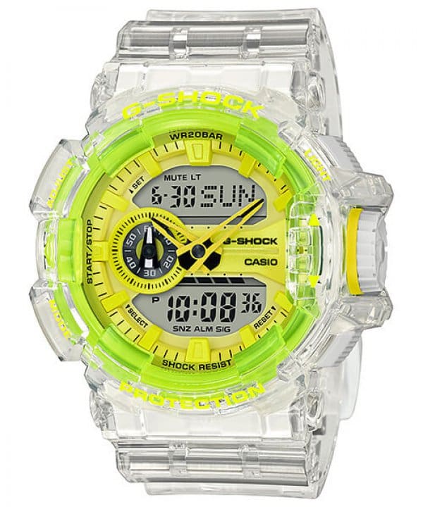 G-Shock Clear Skeleton Series: 2 Classics, 3 Large Ana-Digis - G ...