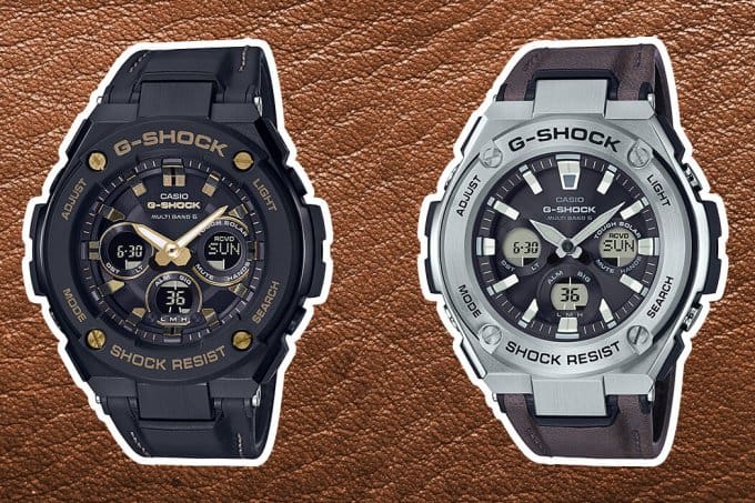 Mid-Size Black-Gold, Silver G-STEEL with Tough Leather - G-Central G ...