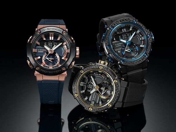 GST-B200X with Carbon Fiber Bezel & GST-B200G-2A Rose Gold - G-Central ...