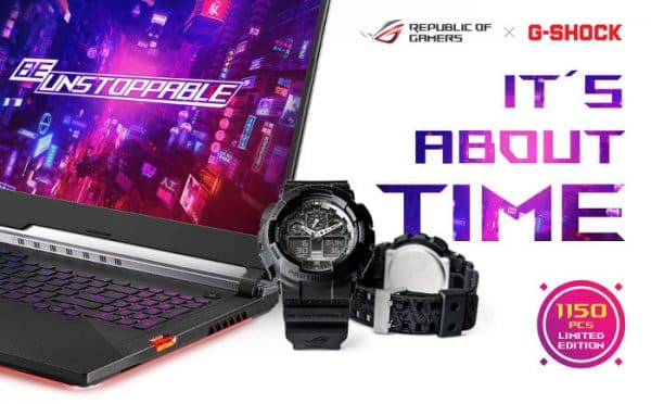 ASUS Republic of Gamers x G-Shock GA-100 Giveaway in SG - G-Central G ...