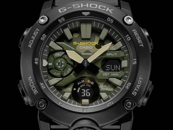 GA-2000SU-1A & GA-2000SU-2A: Utility Colors with Camo Dial - G-Central ...