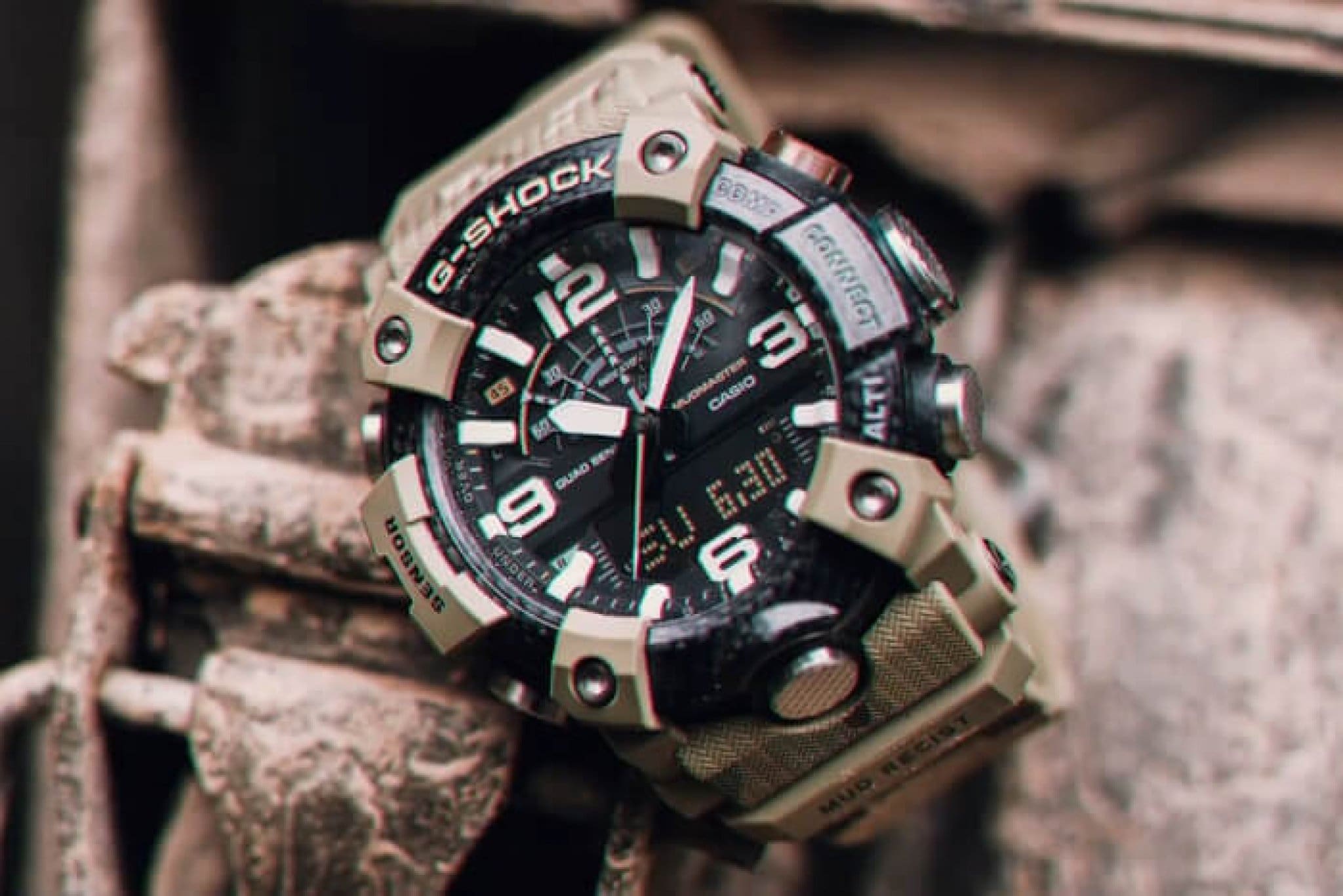 British Army x G-Shock GG-B100BA-1A Mudmaster - G-Central G-Shock Fan Site