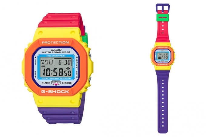 G-Shock Psychedelic Multi Colors Series - G-Central G-Shock Fan Site