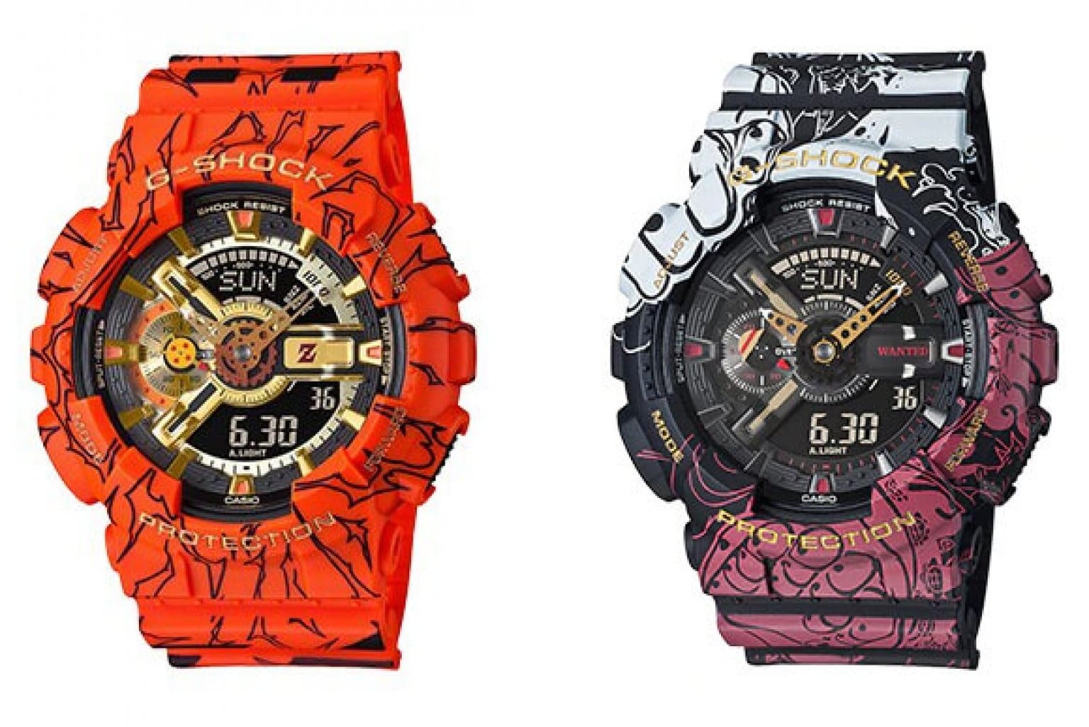 Dragon Ball Z and One Piece x G-Shock Collaborations for 2020 - G ...