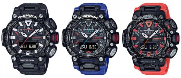 G-Shock GR-B200 Gravitymaster has a Quad Sensor and Carbon Core Guard ...