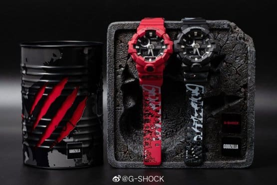 Godzilla x G-Shock GA-700 Pair Box Set - G-Central G-Shock Fan Site