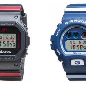 Subcrew x G-Shock DW-5600SUBCREW-1 Collaboration Watch