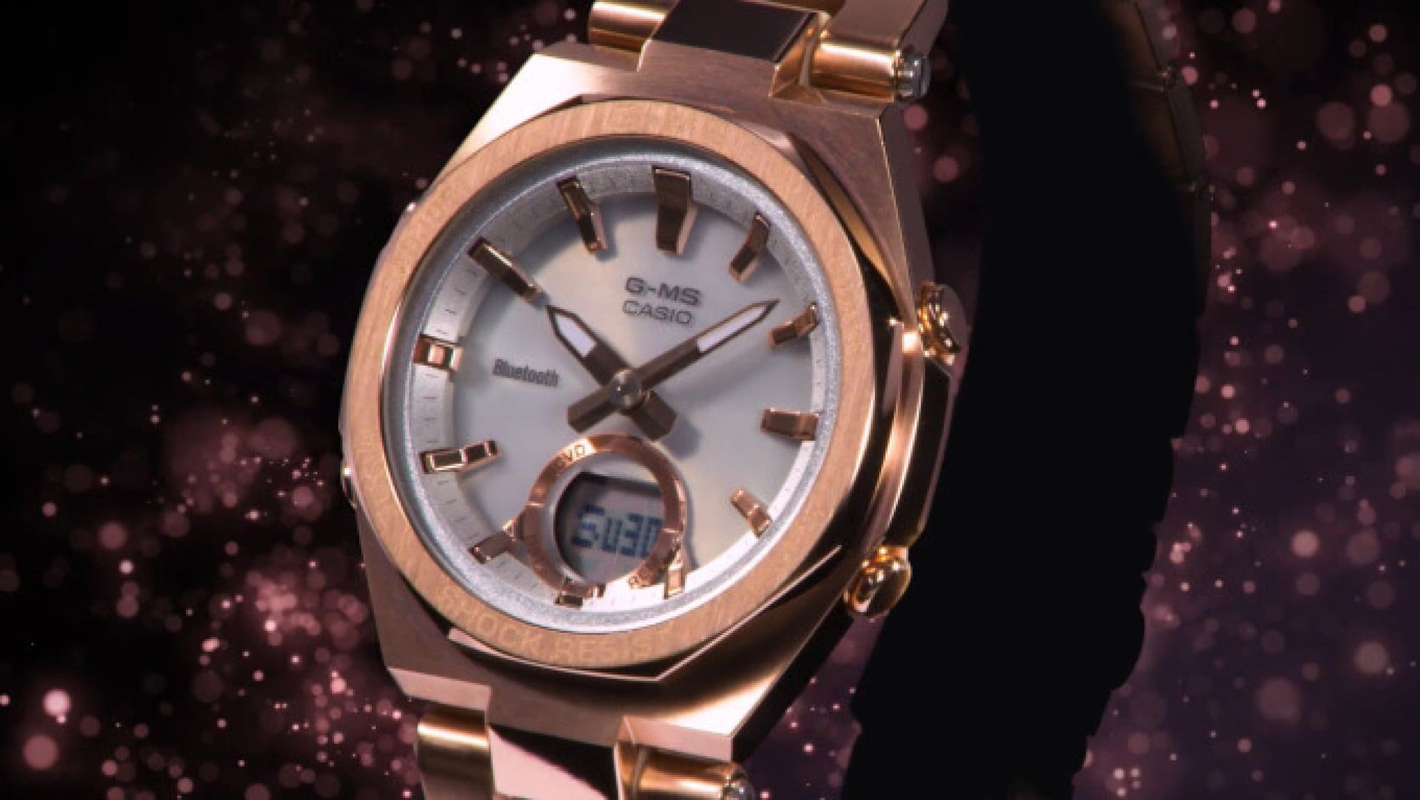 Baby-G G-MS MSG-B100 with Octagonal Bezel, Solar, Bluetooth - G-Central G-Shock Fan Site