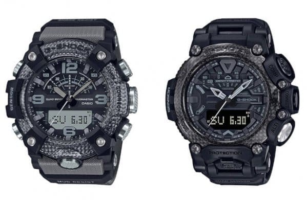 G-Shock Mudmaster GG-B100-8A & Gravitymaster GR-B200-1B: Black and Gray ...