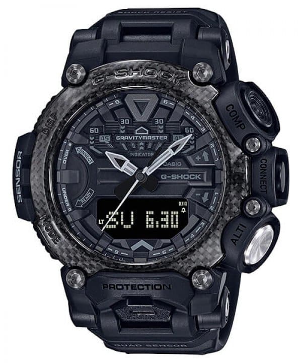 G-Shock Mudmaster GG-B100-8A & Gravitymaster GR-B200-1B: Black and Gray ...