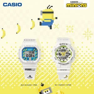 The Minions x Baby-G collab is a tribute to retro video games - G ...