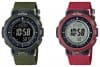 Pro Trek PRG-30B-3 & PRG-30B-4: Green and red cloth bands for the ...