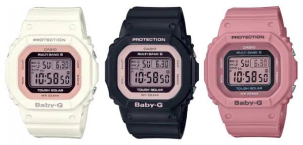 BGD-5000U and BGD-5700U: Baby-G "U" Series with updated module - G ...