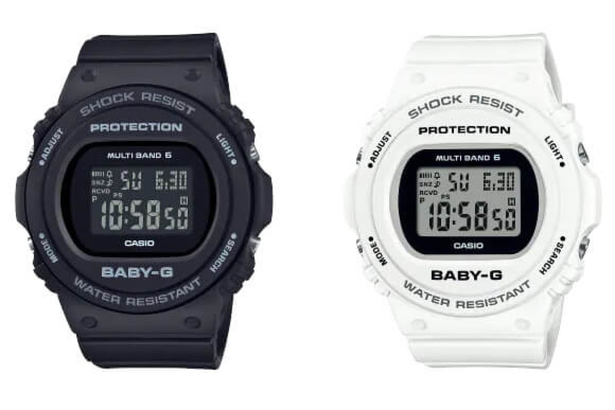 BGD-5000U and BGD-5700U: Baby-G "U" Series with updated module - G ...