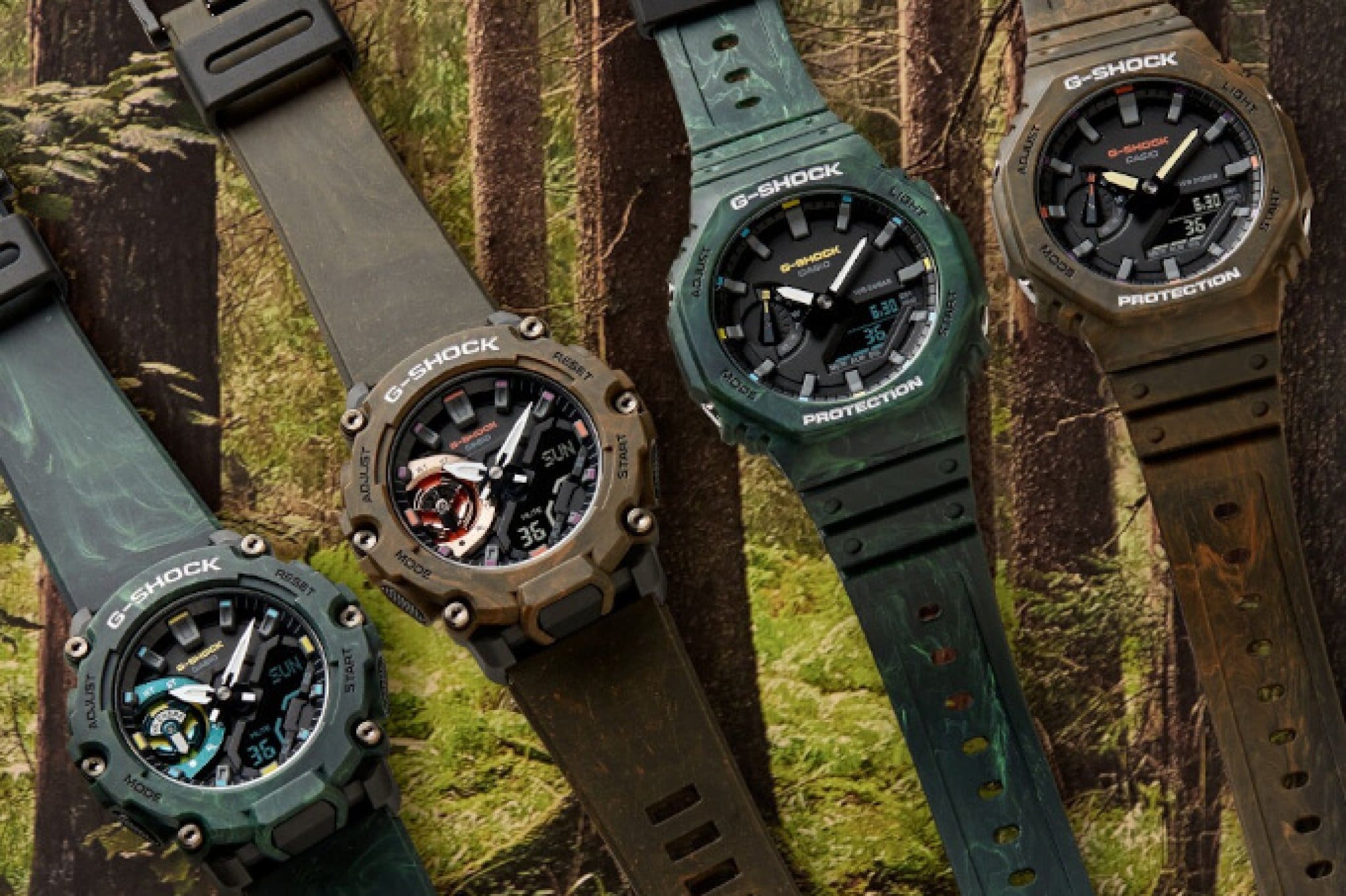 G-Shock Mystic Forest Series with GA-2100FR and GA-2200MFR - G-Central ...