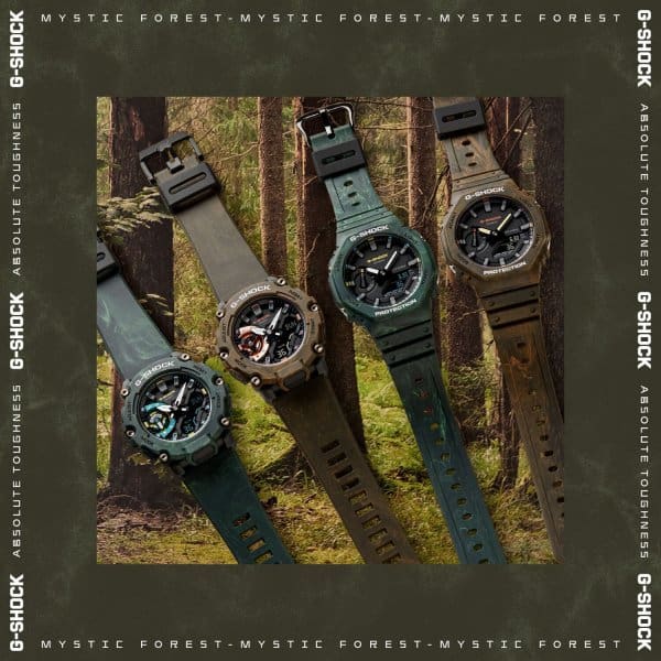 G-Shock Mystic Forest Series with GA-2100FR and GA-2200MFR - G-Central ...