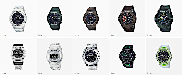 G-Shock GA-800SC Sneaker Color Series