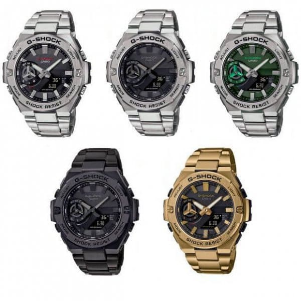 G-Shock GST-B500 series is thinner with stainless steel bezels and bands - G-Central G-Shock Fan ...