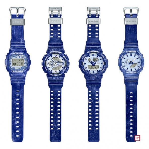 Blue and White Porcelain G-Shock Series inspired by traditional Chinese ...