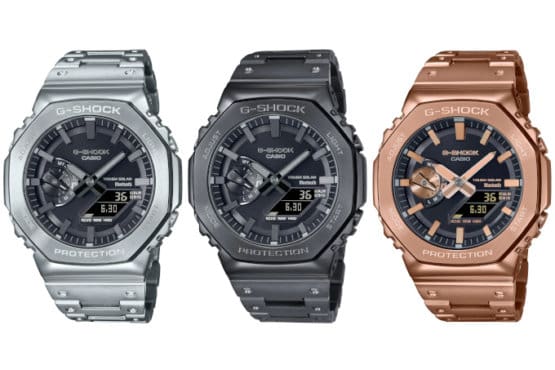 G-Shock GM-B2100: Full Metal "CasiOak" with Screw-Back, Tough Solar, Bluetooth - G-Central G ...