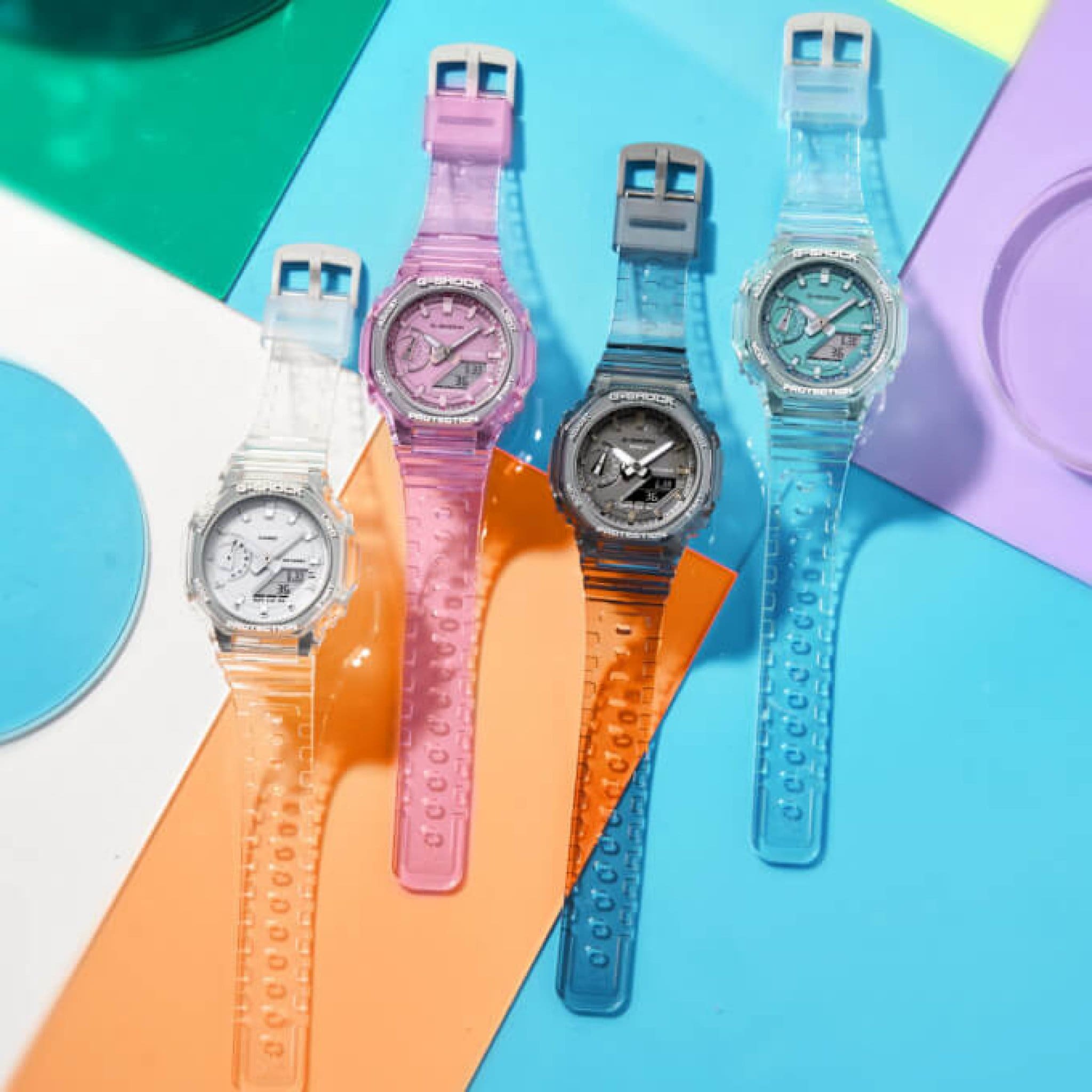 Barbie x G-Shock GMA-S110BE-4A limited edition watch is pink, of course ...