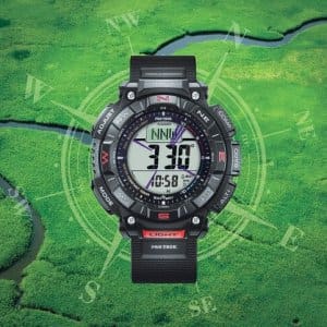 PRJ-B001 hiking series is the lightest Pro Trek watch, featuring ...